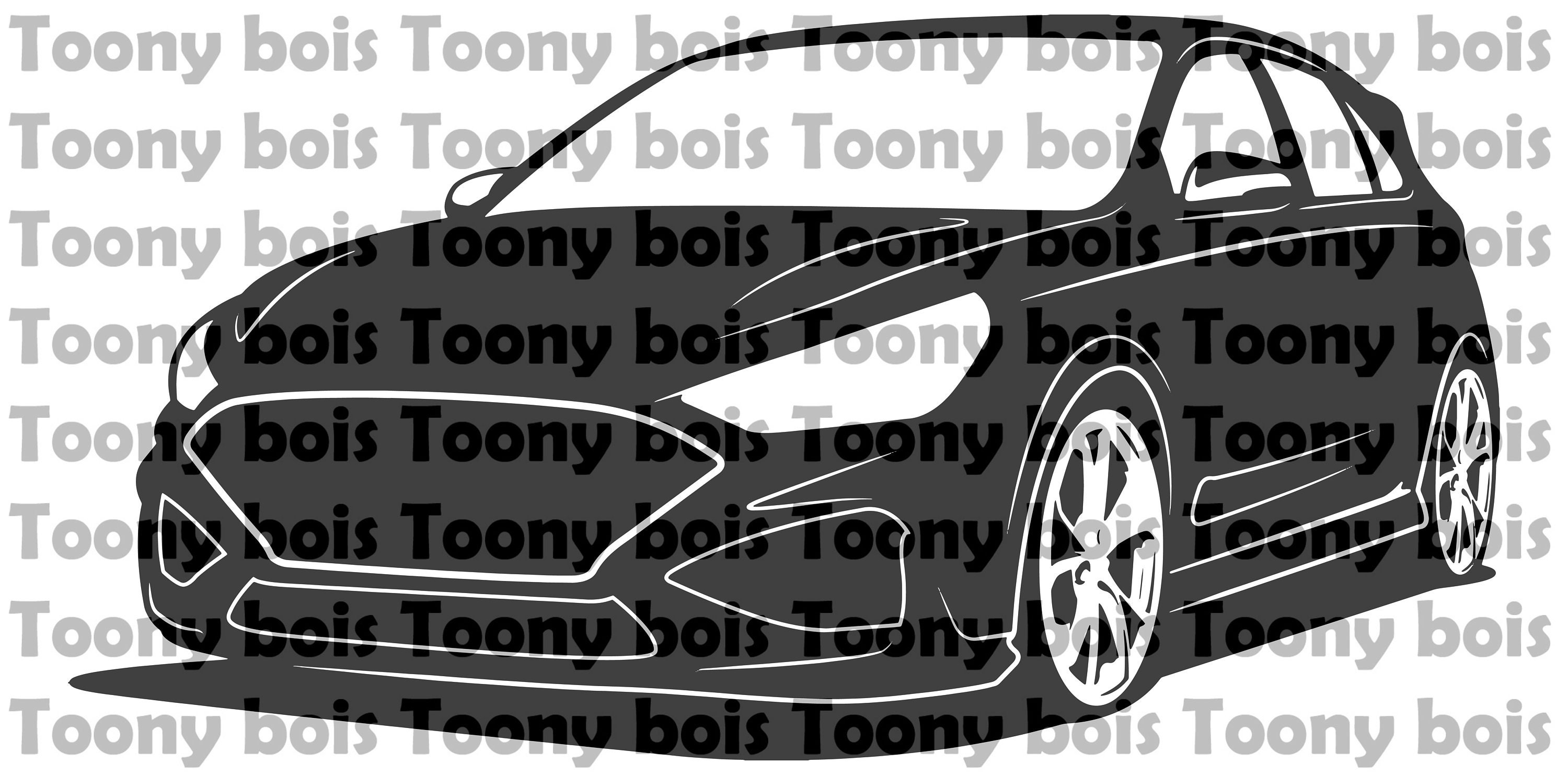 23 I30n SVG File - 2022 Hyundai I30 N Hatch Design for Vinyl Cutting ...