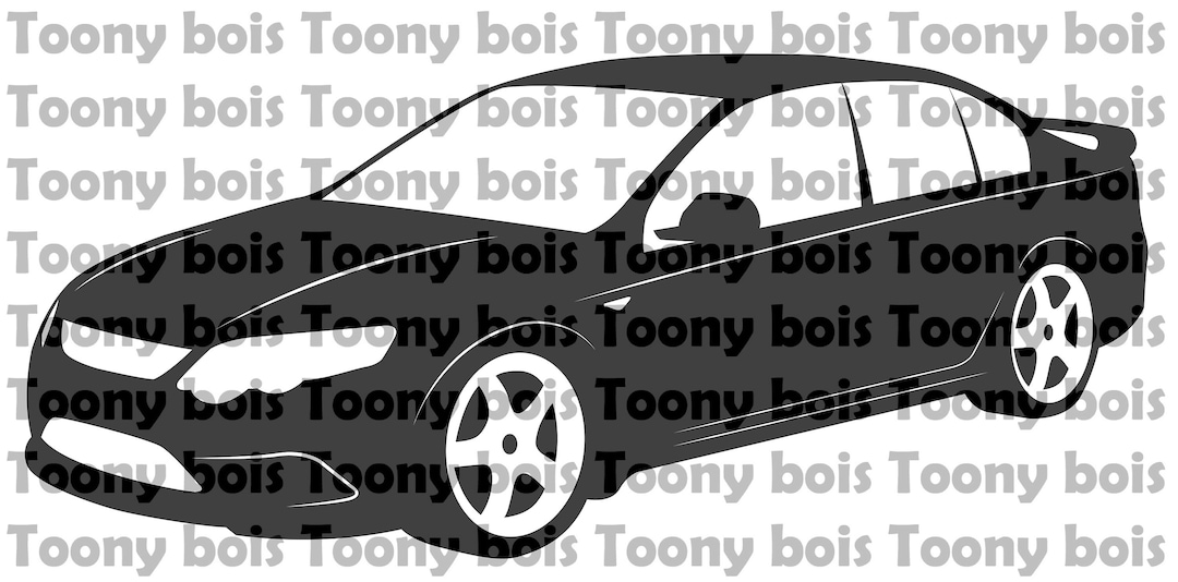 FG Falcon SVG File - Ford Falcon Fg Design for Vinyl Cutting Decals ...