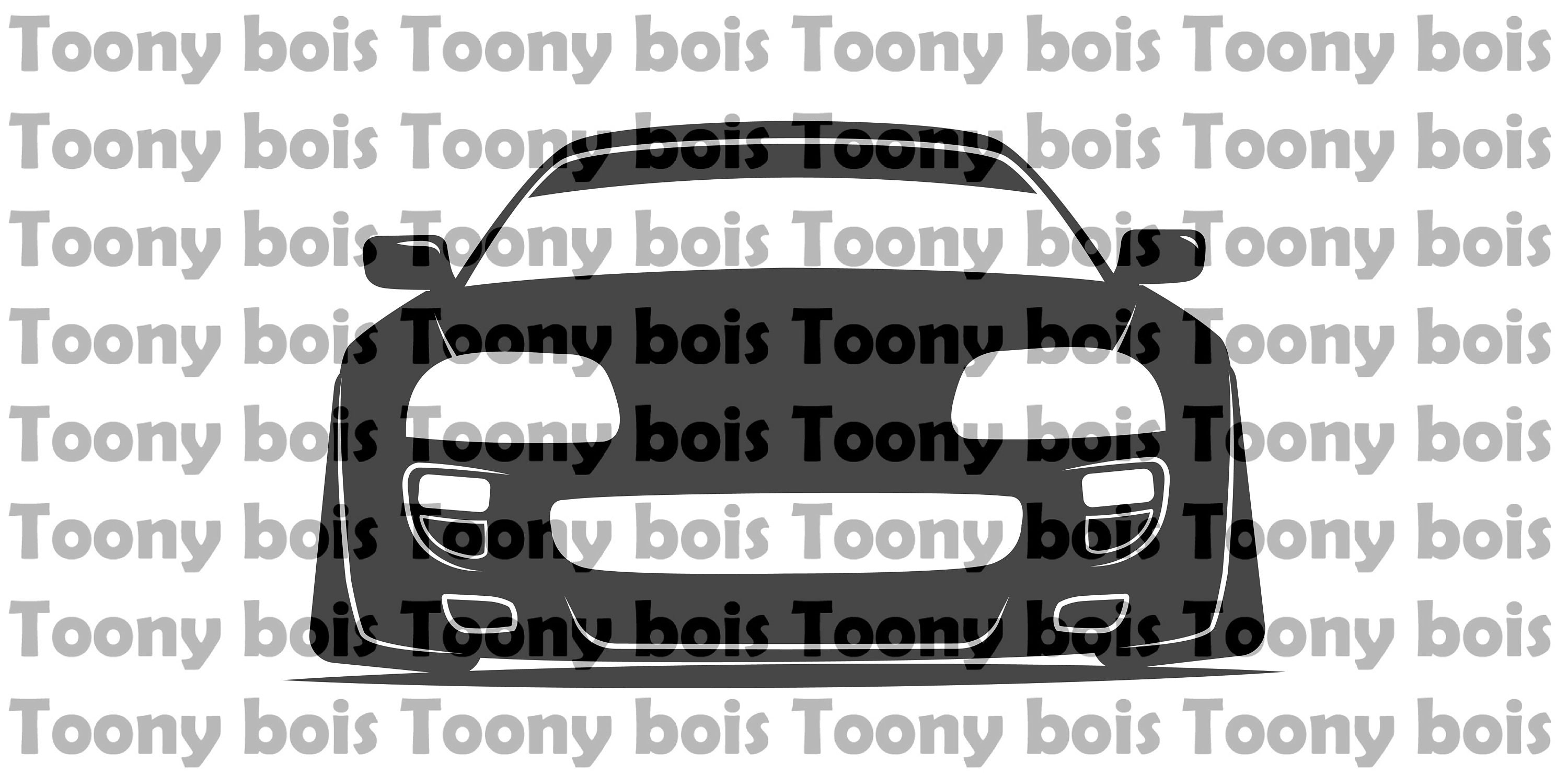 JDM SUPRA SVG File - Stanced Toyota Supra Design for Vinyl Cutting ...