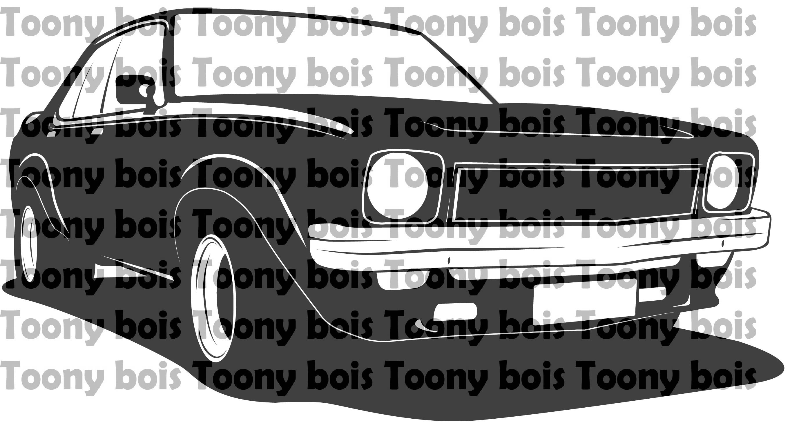 1977 LH Holden Torana SLR5000 SVG for Vinyl Cutting - Stickers, Decals ...