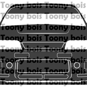 JDM Skyline Generations SVG 4 Pack - GTR Designs for Vinyl Cutting ...