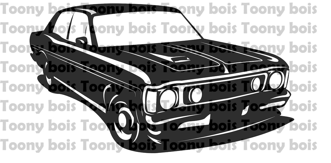 XW GTHO SVG File - Ford Xw Gtho Design for Vinyl Cutting Decals ...