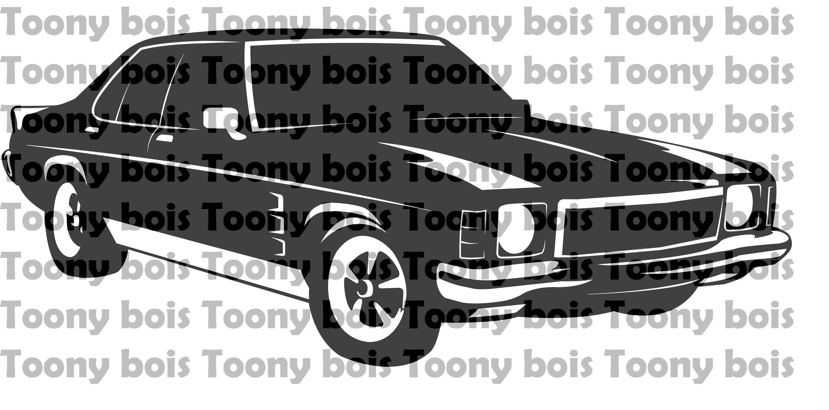 HQ Monaro SVG File - Holden GTS Monaro Design for Vinyl Cutting Decals ...