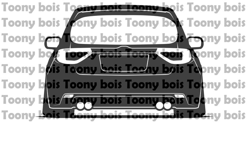 JDM Subie STI SVG Subaru Wrx Sti Race Car Design for Vinyl Cutting ...