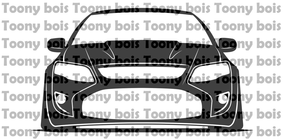 FGGT Falcon SVG File - Ford FPV Design W/variant for Vinyl Cutting ...