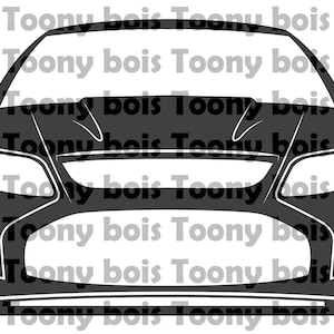 FGGT Falcon SVG File - Ford FPV Design W/variant for Vinyl Cutting ...