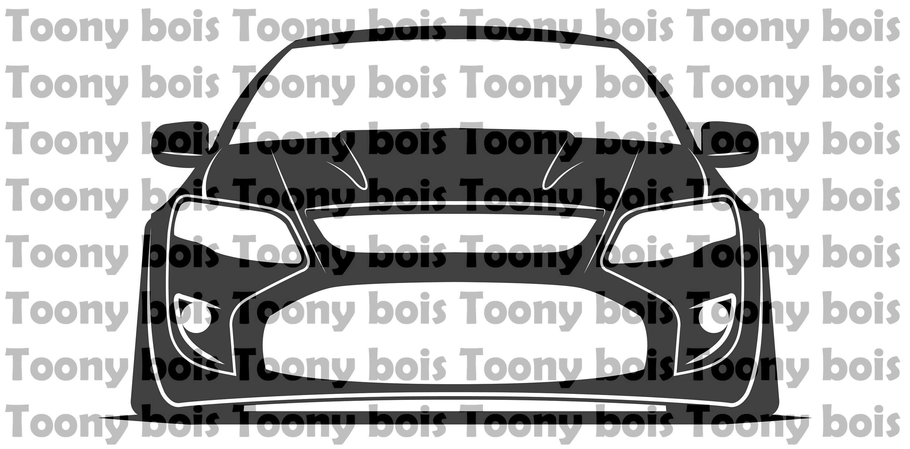 FGGT Falcon SVG File - Ford FPV Design W/variant for Vinyl Cutting ...