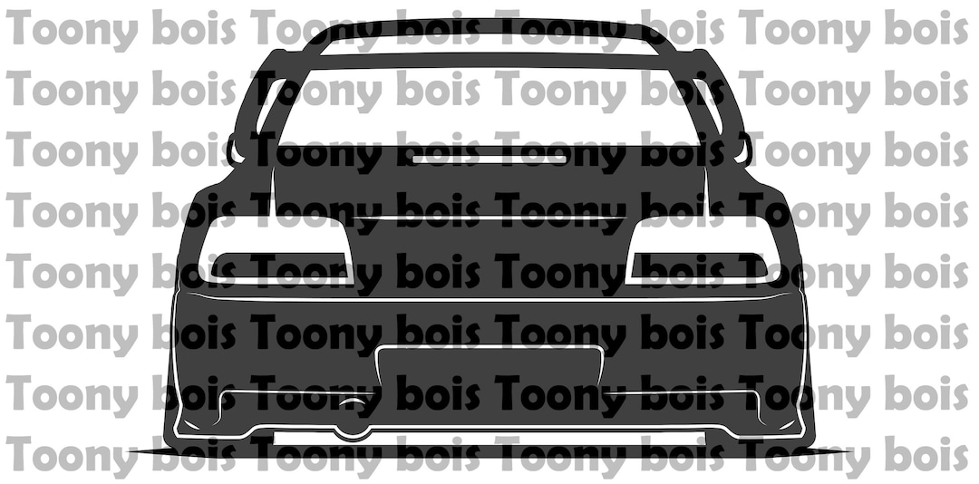 JDM 22B STI SVG - Subaru Wrx Sti Race Car Design for Vinyl Cutting ...