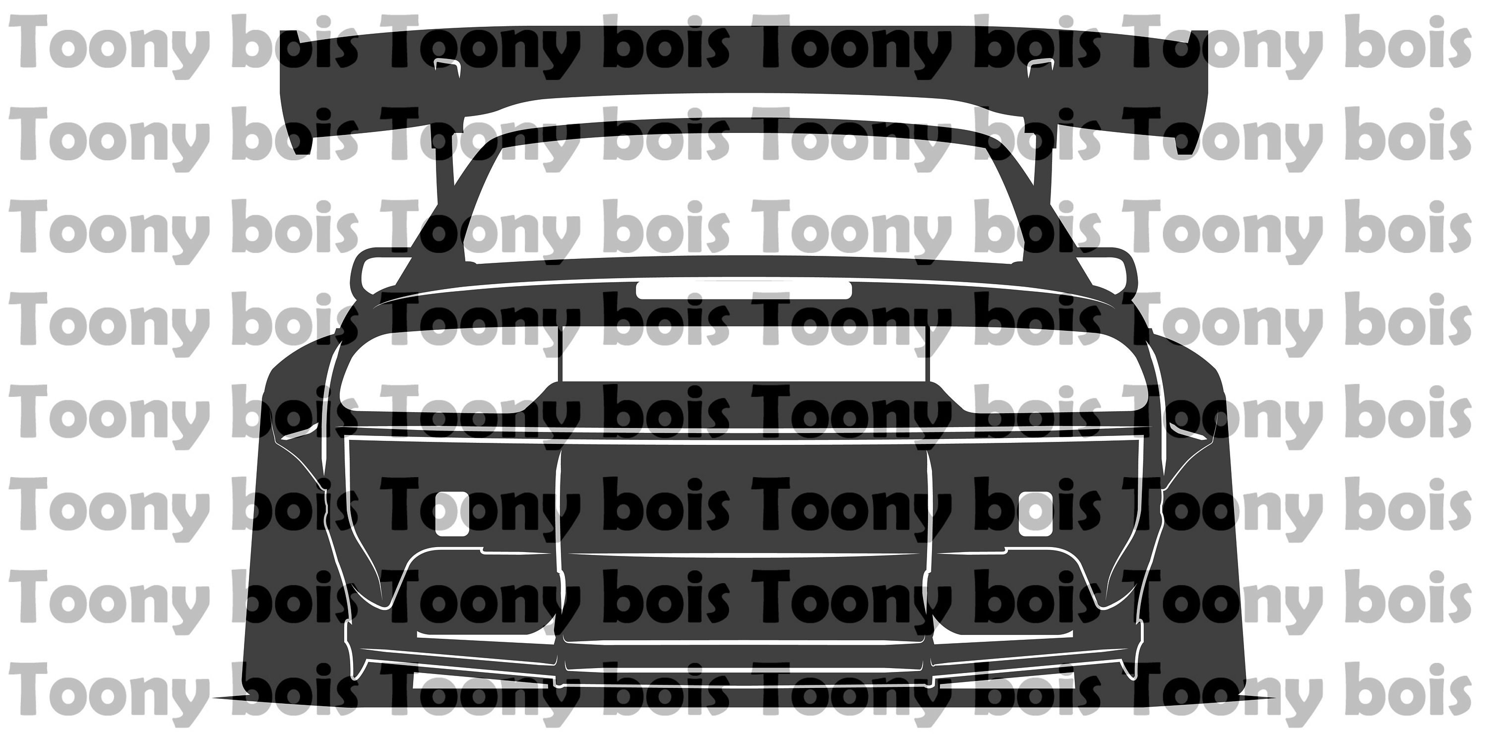 JDM 240SX SVG File - Stanced Nissan Silvia S13 Hatch Design for Vinyl ...