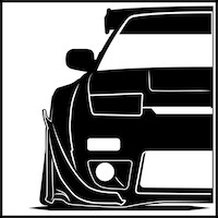 EK Hatch JDM SVG File - Honda Civic Design for Vinyl Cutting Decals ...
