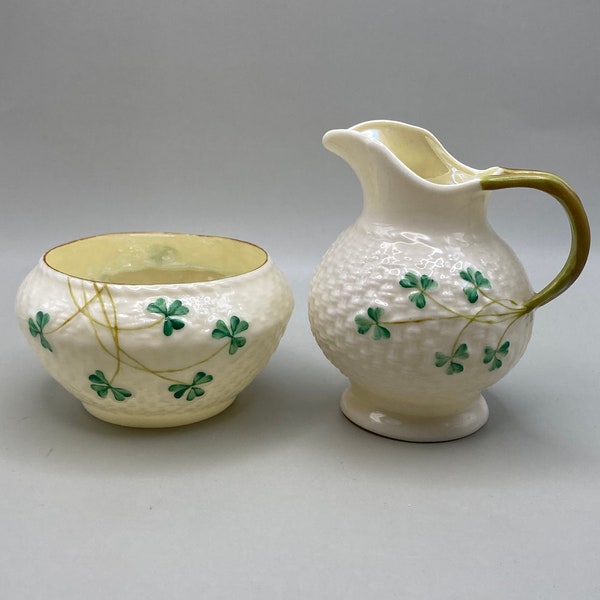 Belleek Shamrock - Etsy