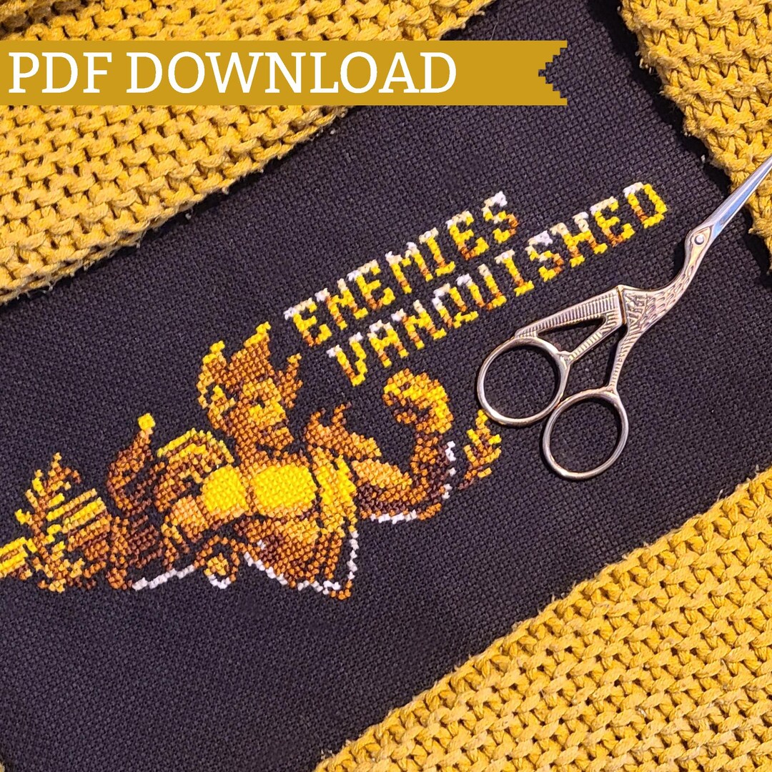 Hades, Enemies Vanquished, Cross-stitch Patterns by Rolitae, PDF ...