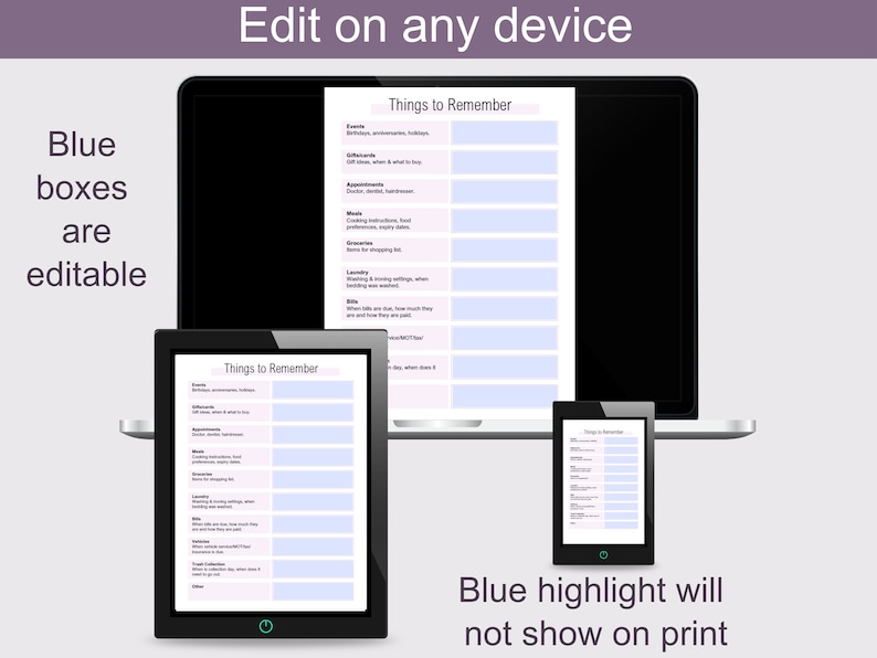 Mental Load List, Mental Load of Motherhood, Printable & Editable PDF ...