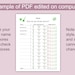 Chore Chart for Adults | Printable & Editable PDF | Chore Audit ...