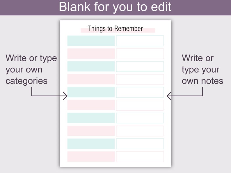 Mental Load List, Mental Load of Motherhood, Printable & Editable PDF ...