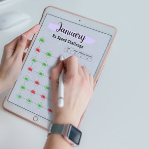 No Spend Challenge, Savings Challenge, Savings Tracker, Finance Tracker ...