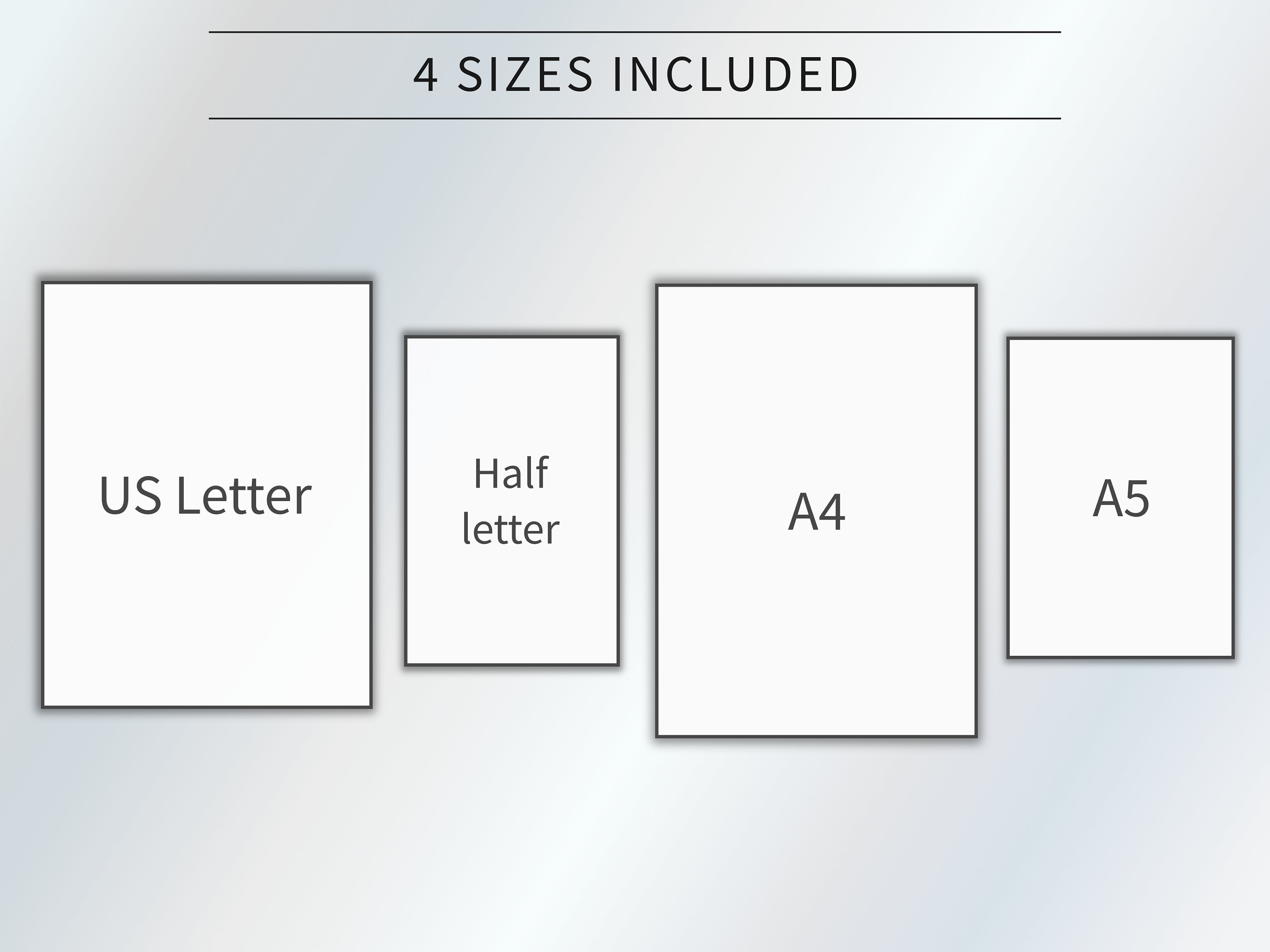 Printable Circle Habit Tracker, Monthly Goal Tracker, US Letter & A4 ...