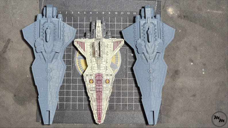 Star Wars Armada Valiant Class Star Destroyer - Etsy
