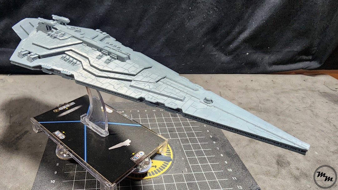 Star Wars Armada Rothana Class Battle Cruiser (acclamator Bridges) - Etsy