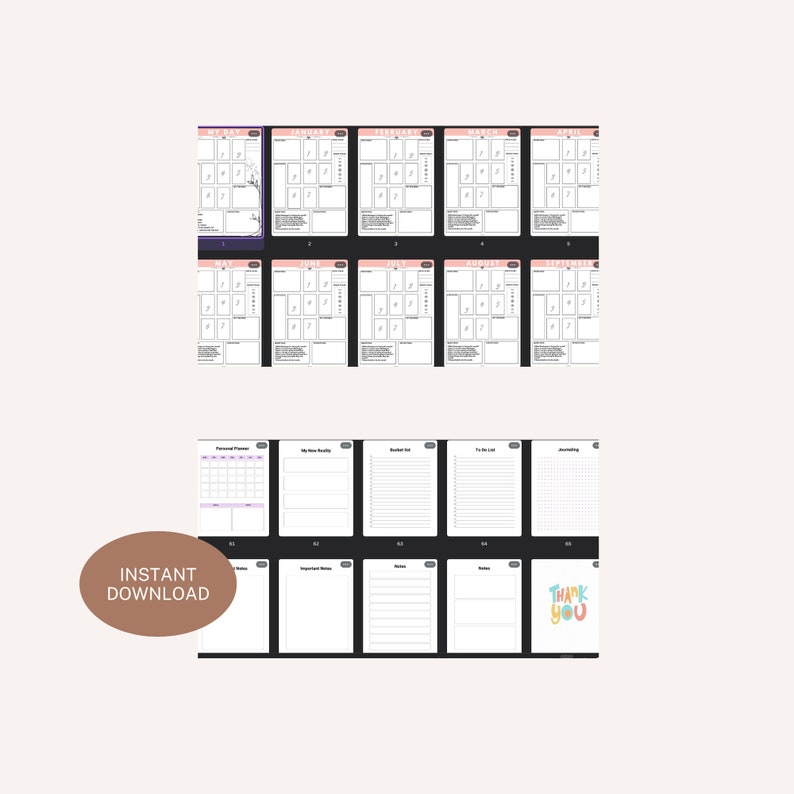 MONEY MINDSET Journal Printable, Financial Abundance, Money Journaling ...