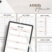 ADHD Bundle | Printable ADHD Planner 2024 | Digital Adhd Journal for ...