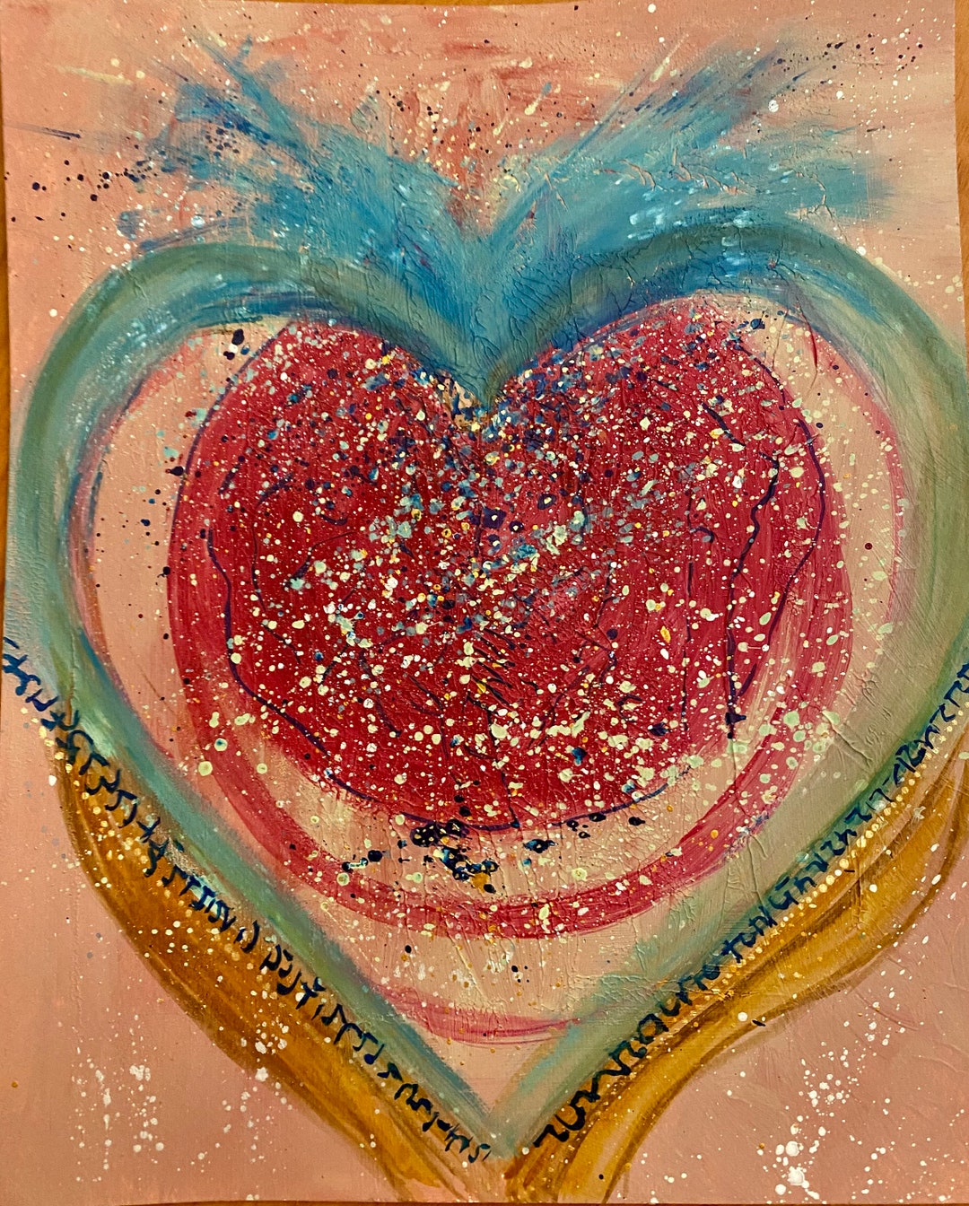 2025 LEMURIA, Light Language Art, Heart Light Language, Open the HEART ...
