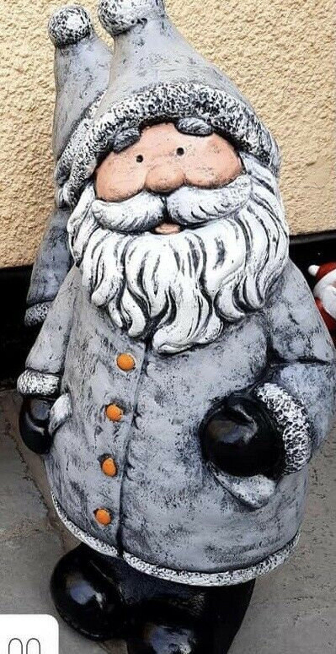 Large Santa Statue - Etsy