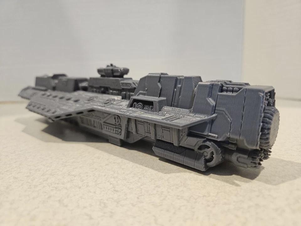 Epoch-class Heavy Carrier 10" Model Battles Ship Halo Ground Fully ...