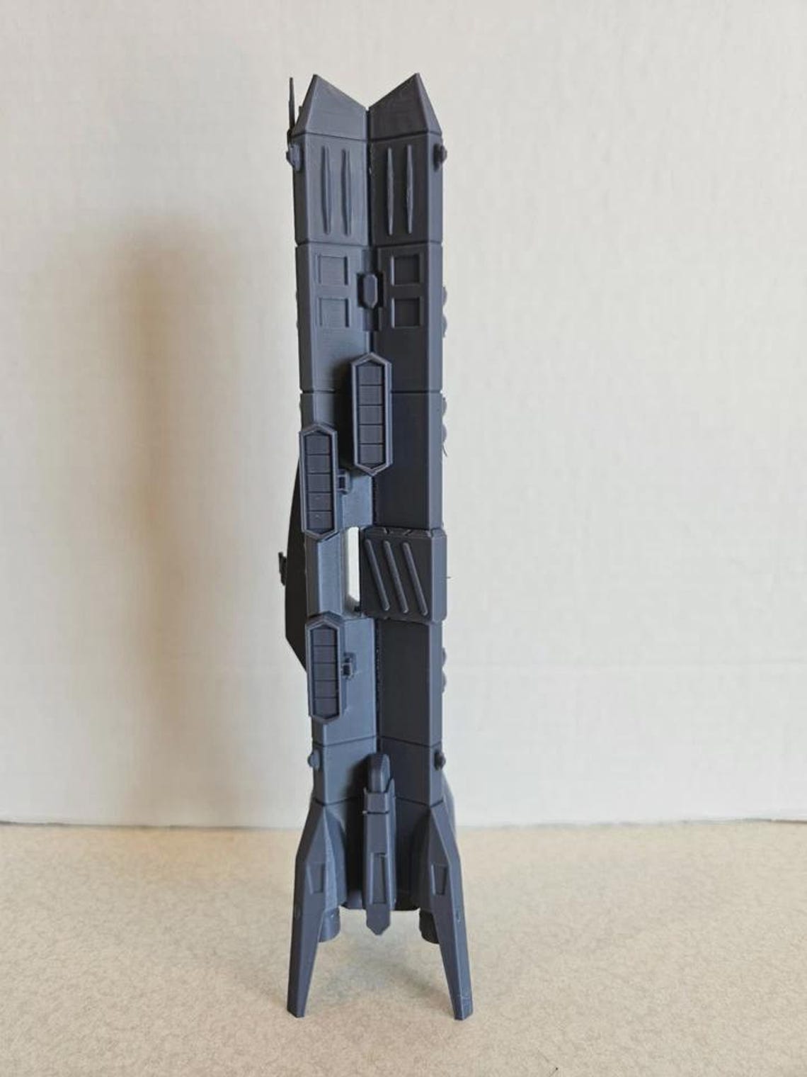 3d Printed 10in Ikazuchi Class Robotech Space Ship Fleet Battles Anime ...