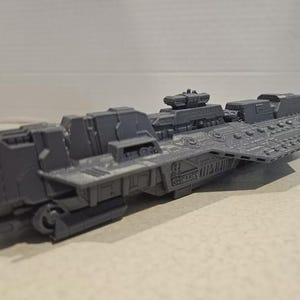 Epoch-class Heavy Carrier 10" Model Battles Ship Halo Ground Fully ...