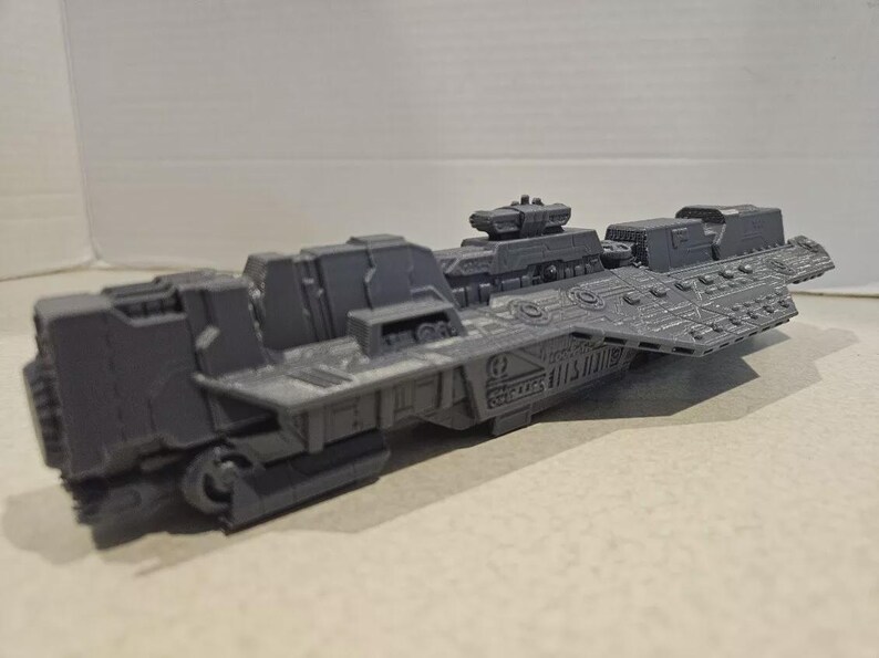 Epoch-class Heavy Carrier 10" Model Battles Ship Halo Ground Fully ...