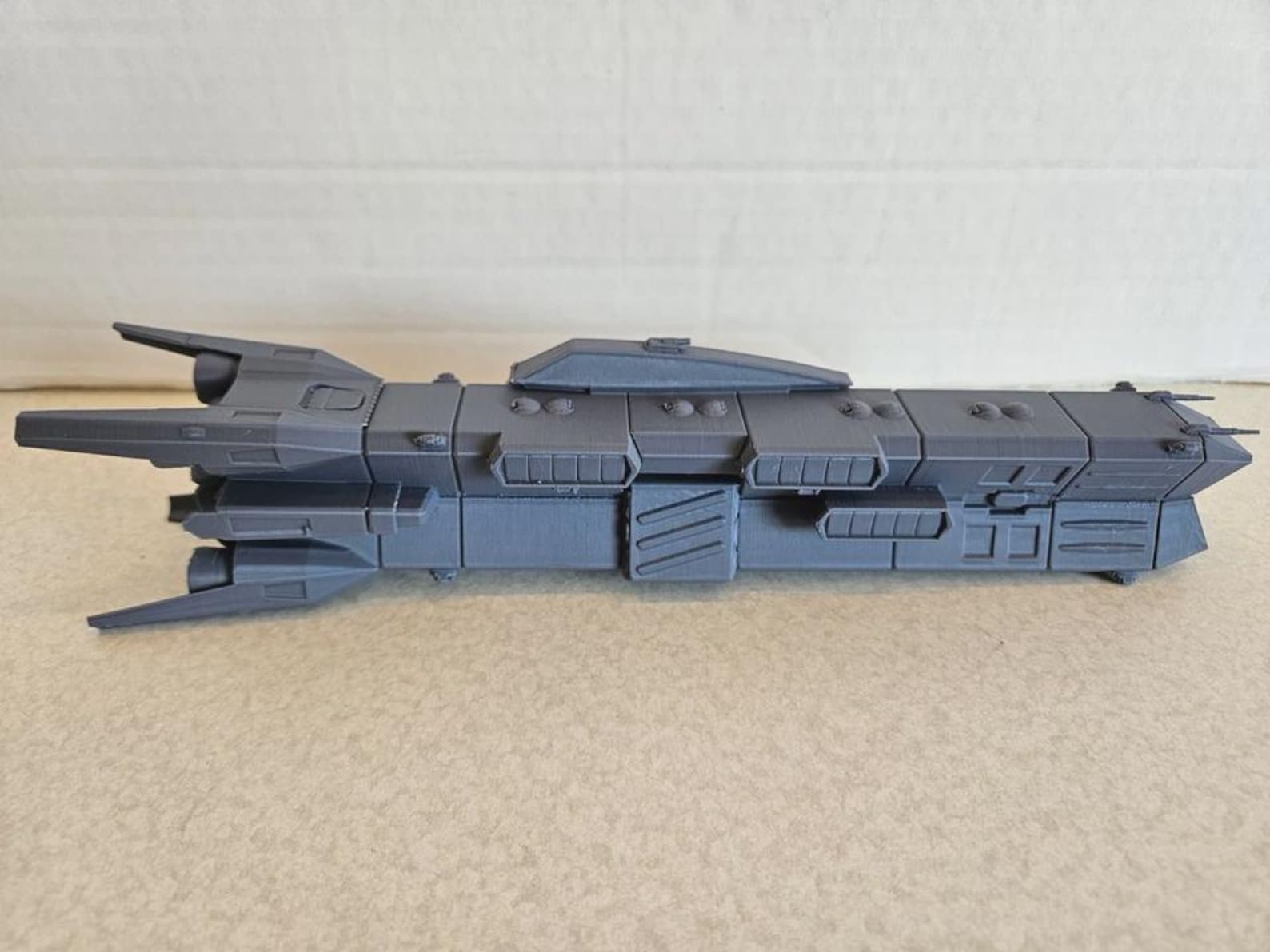 3d Printed 10in Ikazuchi Class Robotech Space Ship Fleet Battles Anime ...