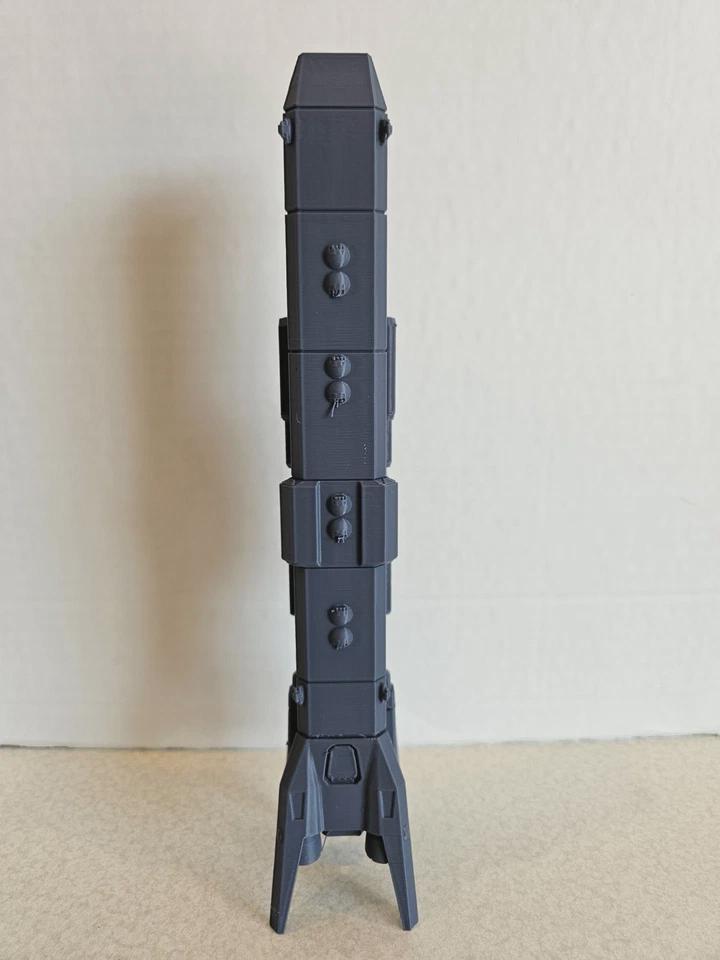 3d Printed 10in Ikazuchi Class Robotech Space Ship Fleet Battles Anime ...