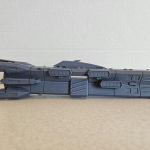3d Printed 10in Ikazuchi Class Robotech Space Ship Fleet Battles Anime ...