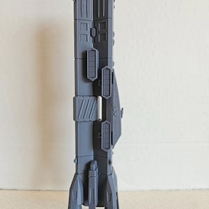 3d Printed 10in Ikazuchi Class Robotech Space Ship Fleet Battles Anime ...