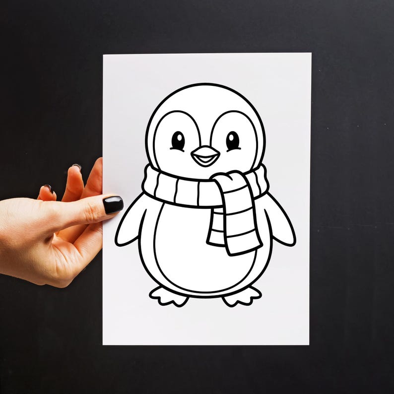 Penguin Cotton Ball Craft, Winter Classroom Art, Winter Activity ...