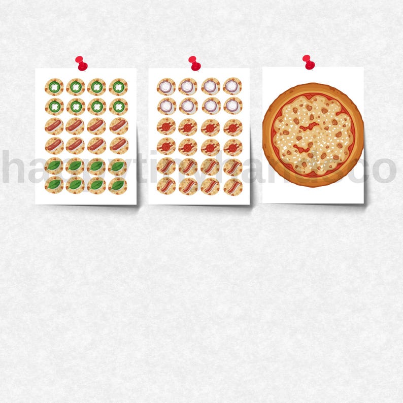 Build A Pizza, Pretend Play, Kindergarten Toddler Activity, Preschool ...