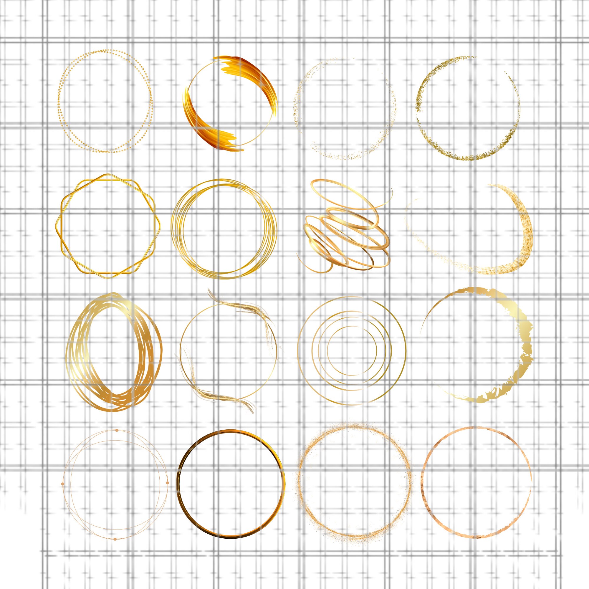Silver and Gold Ring Overlays for Photoshop, Maternity Ring Overlays ...