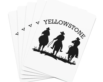 Yellowstone Playing Cards - Etsy
