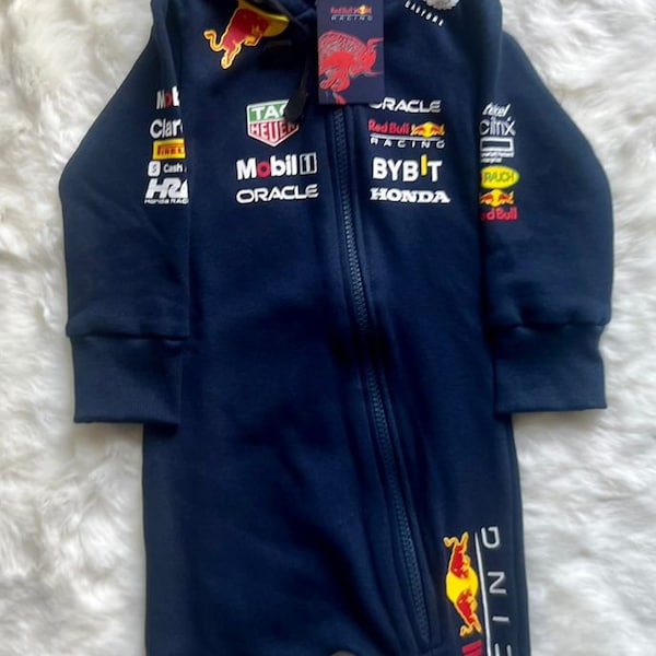 Red Bull F1 Jumpsuit - Etsy