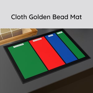 Montessori Golden Bead Place Value Mat Montessori Math Mat - Etsy