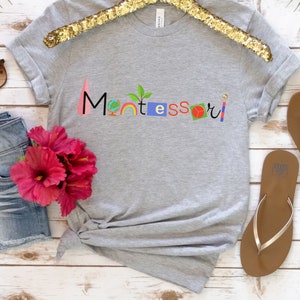 Montessori Shirt Montessori Teacher Gift Cute Montessori - Etsy