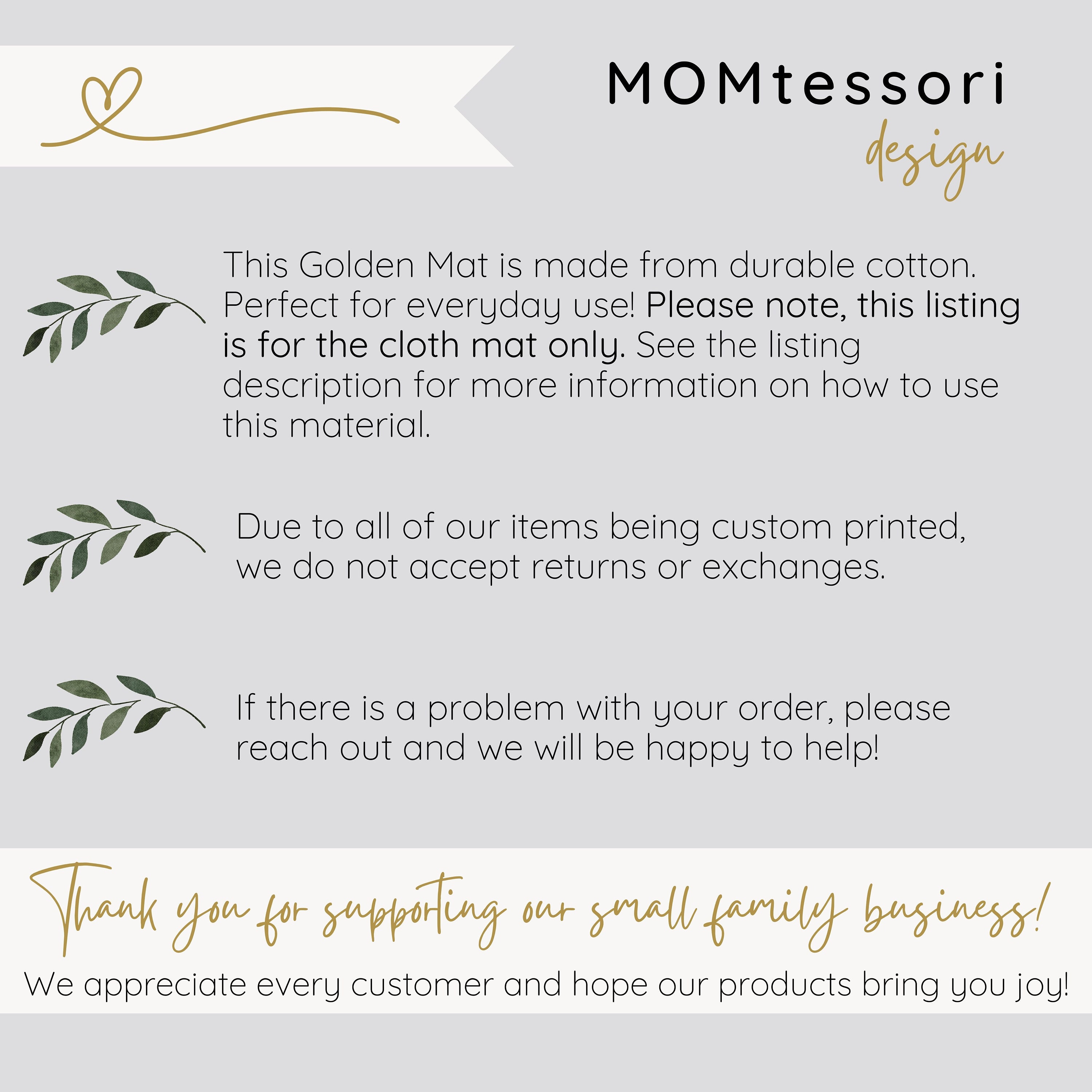 Montessori Golden Mat Montessori Place Value Material Large - Etsy