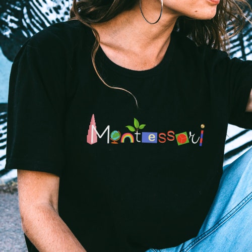 Montessori Shirt Montessori Teacher T Cute Montessori Etsy