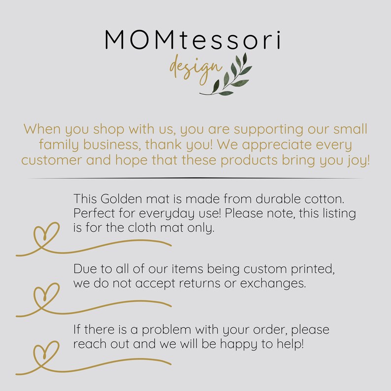 Montessori Golden Mat Montessori Place Value Material Large - Etsy