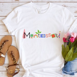 Montessori Shirt Montessori Teacher Gift Cute Montessori - Etsy