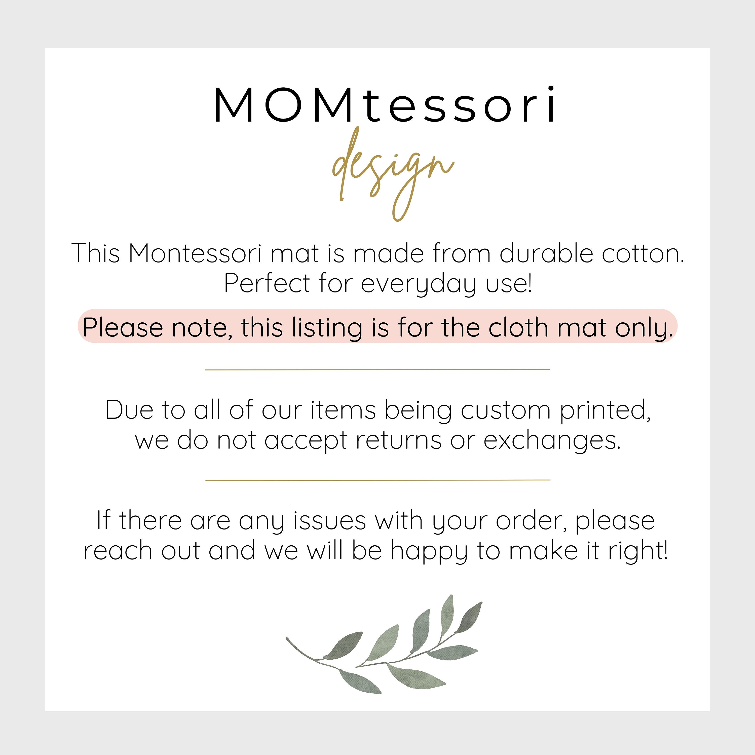 Montessori Golden Mat, Montessori Place Value Material, Large Digit Mat ...