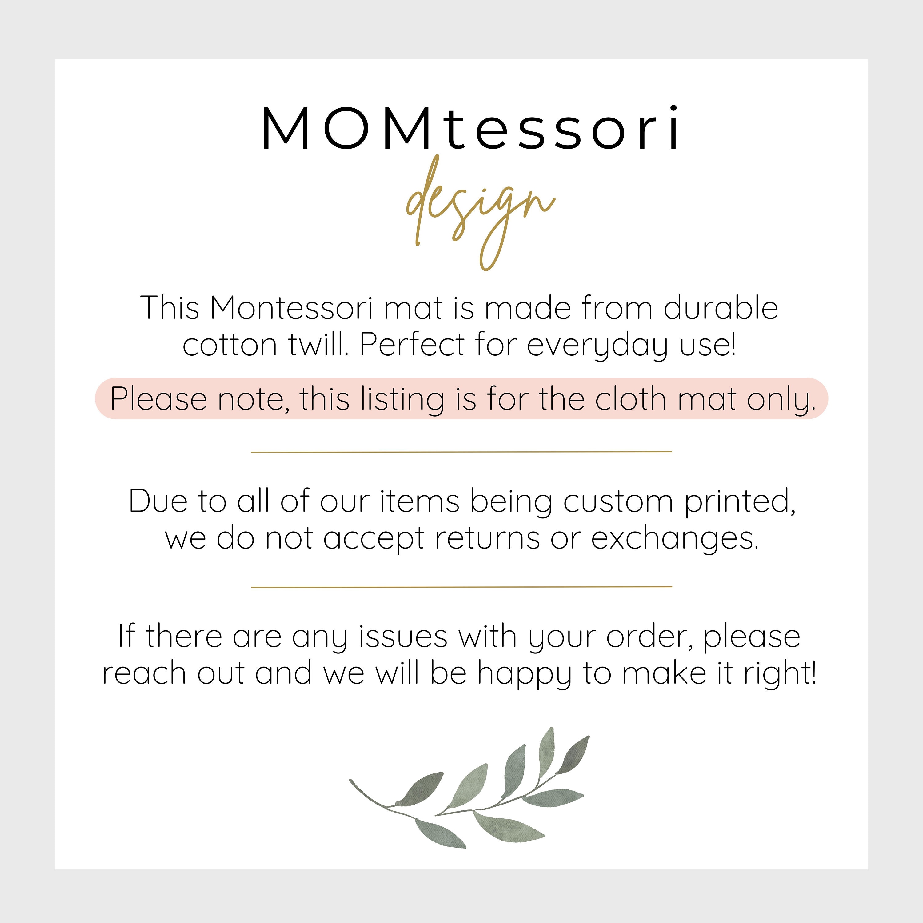 Montessori Golden Mat, Montessori Place Value Material, Large Digit Mat ...