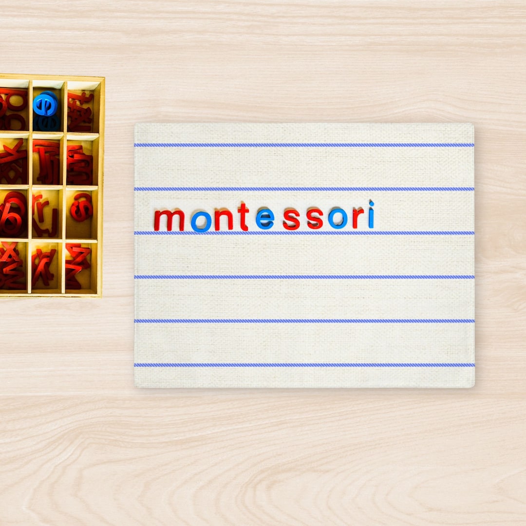 Montessori Moveable Alphabet Table Mat- Fabric Work Mat, Simple Cloth ...