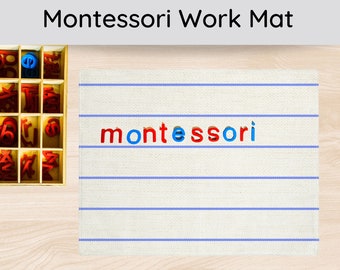 Montessori Alphabet Work - Etsy
